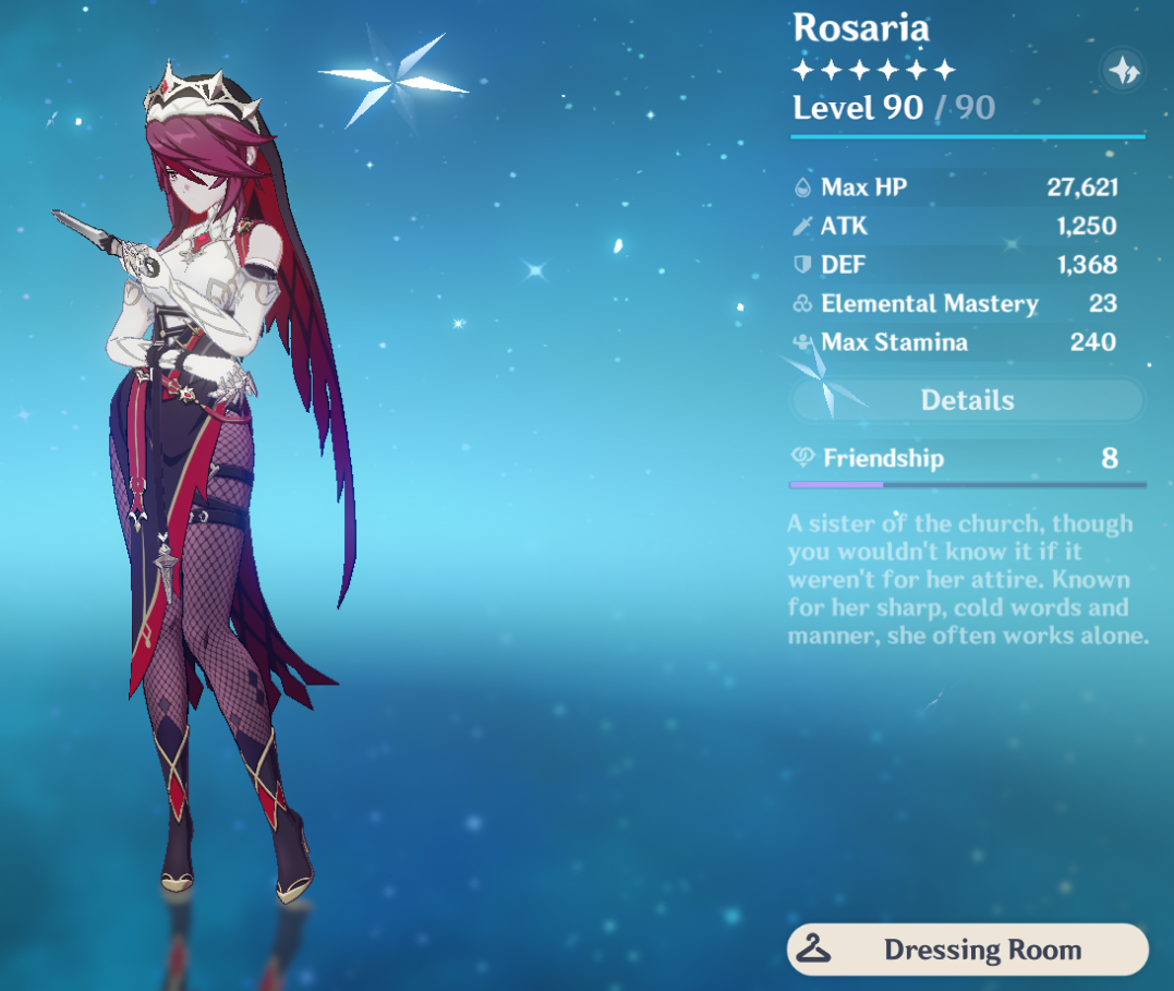 Rosaria my beloved Genshin Impact | HoYoLAB
