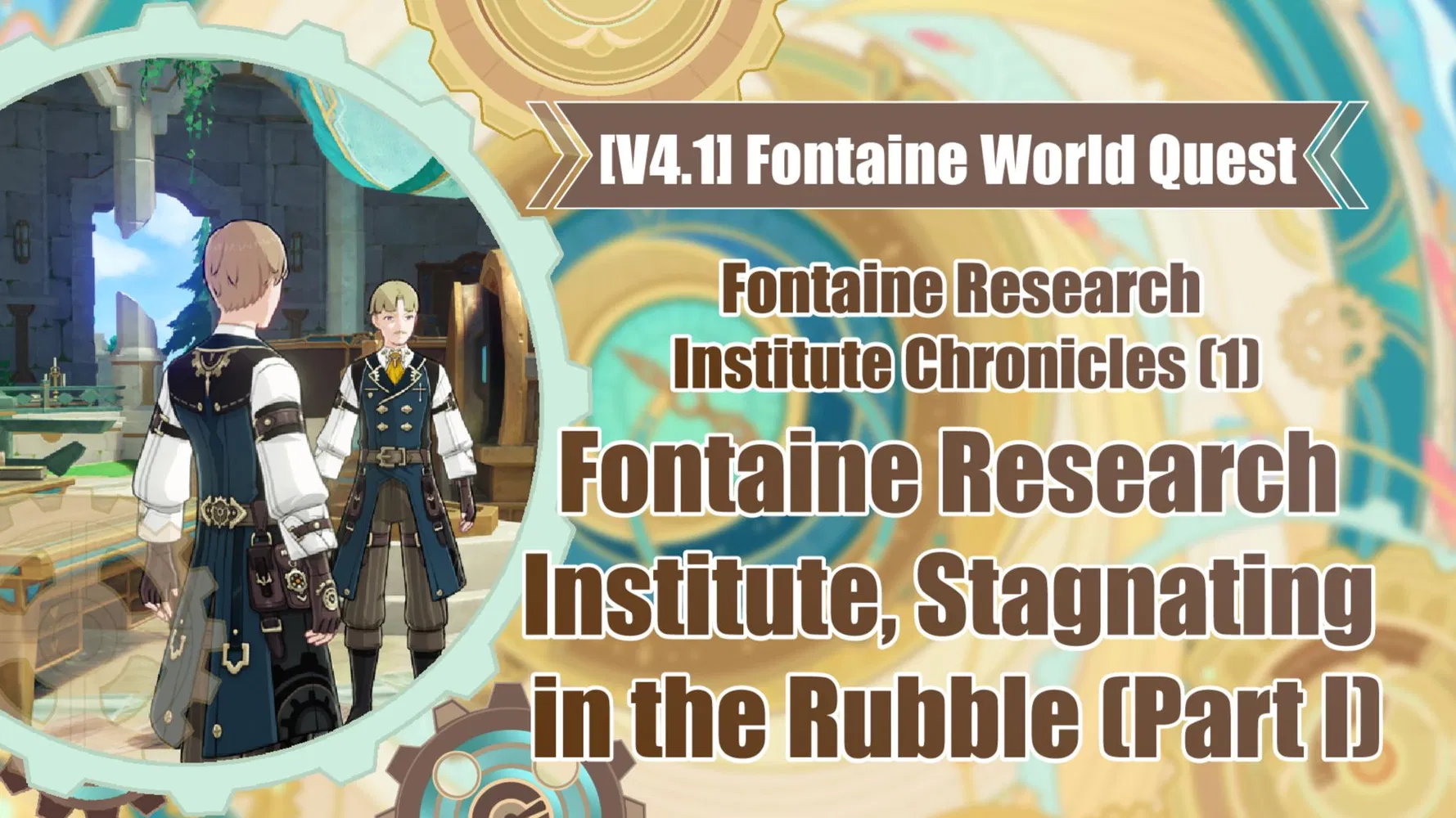 [V4.1] Precious Chest *1! World Quest Guide | Fontaine Research ...