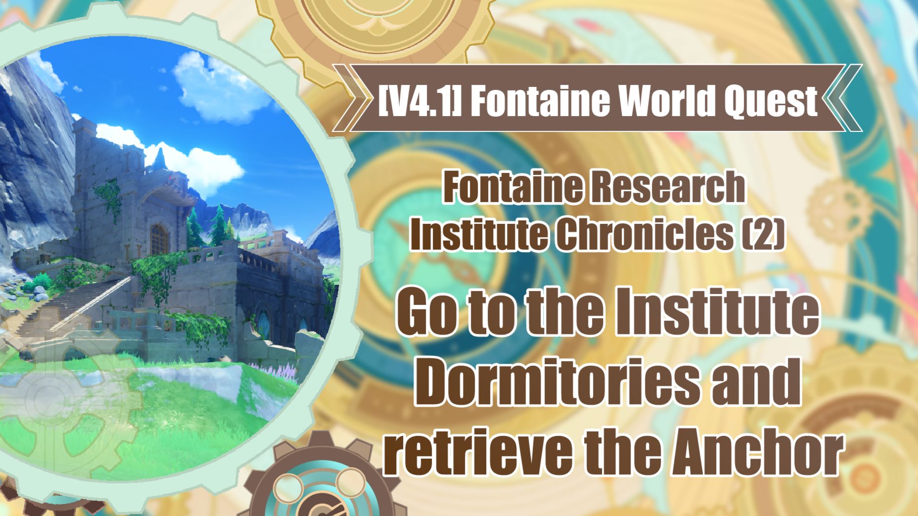 [V4.1] Precious Chest *1! World Quest Guide | Fontaine Research ...