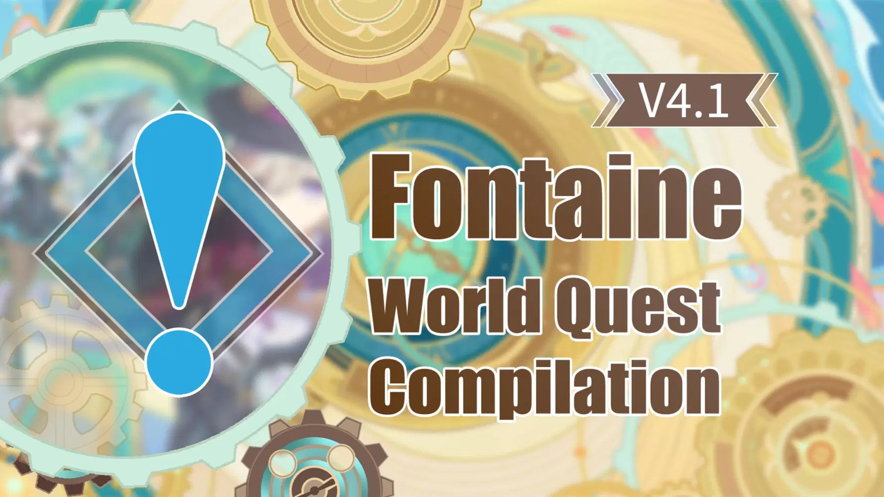 [V4.1] Primogems *40 + Hidden Achievement *1! World Quest Guide ...