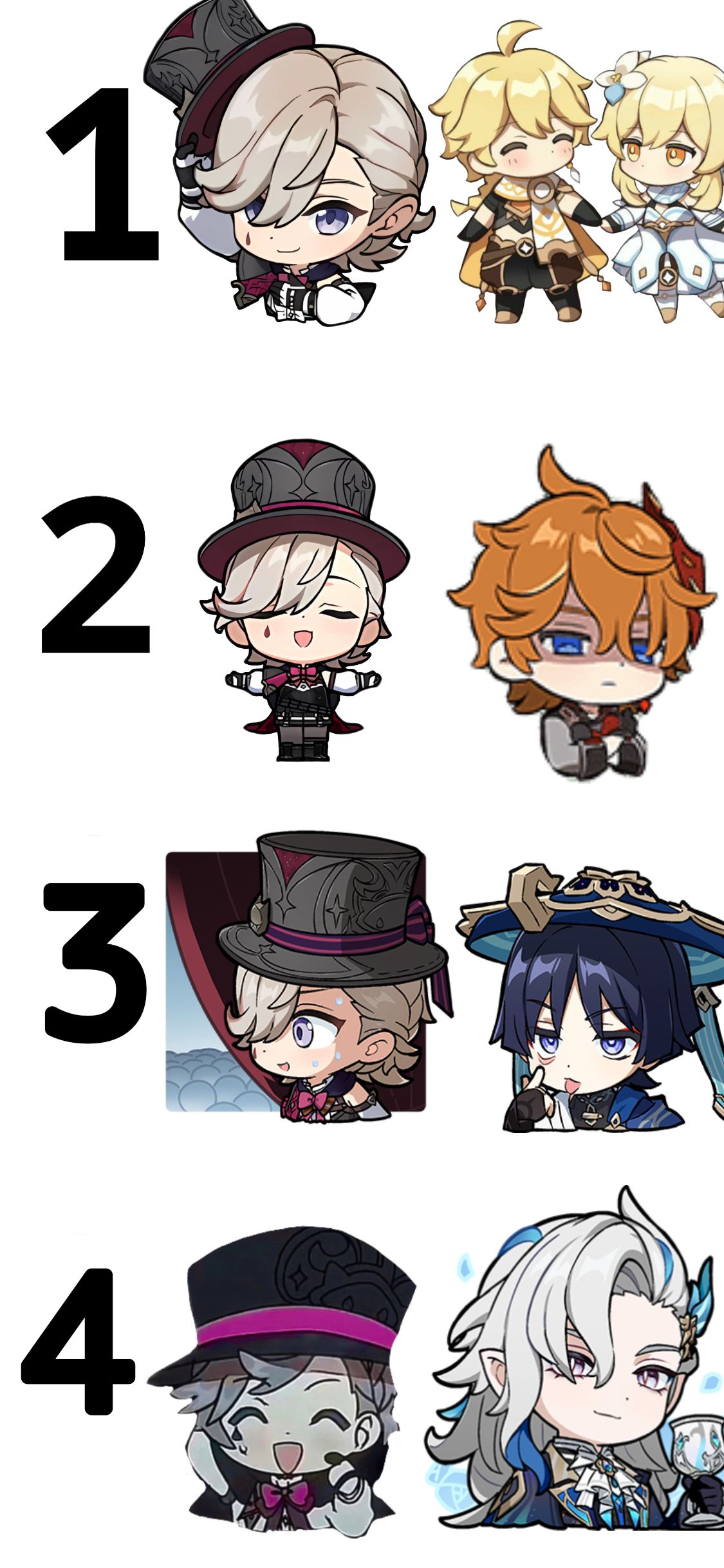 Which ship do you like? (Lyney edition) pt9 Genshin Impact | HoYoLAB