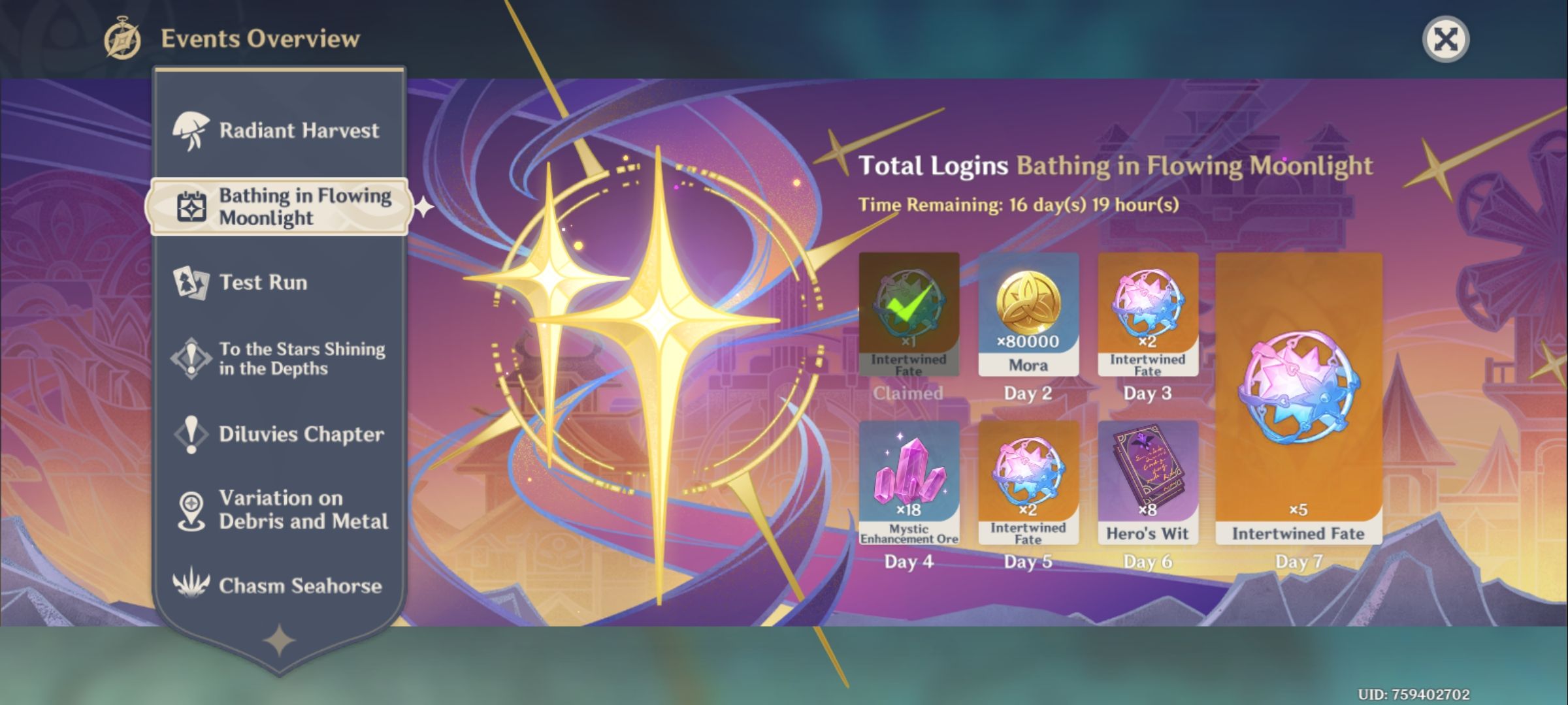 its true it here free primogem log in Genshin Impact | HoYoLAB