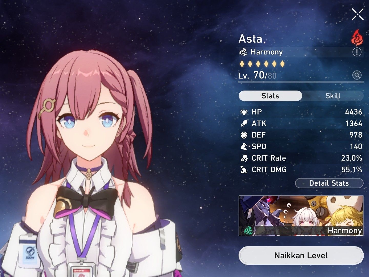 Minimal Asta attacknya brp puh? Honkai: Star Rail | HoYoLAB