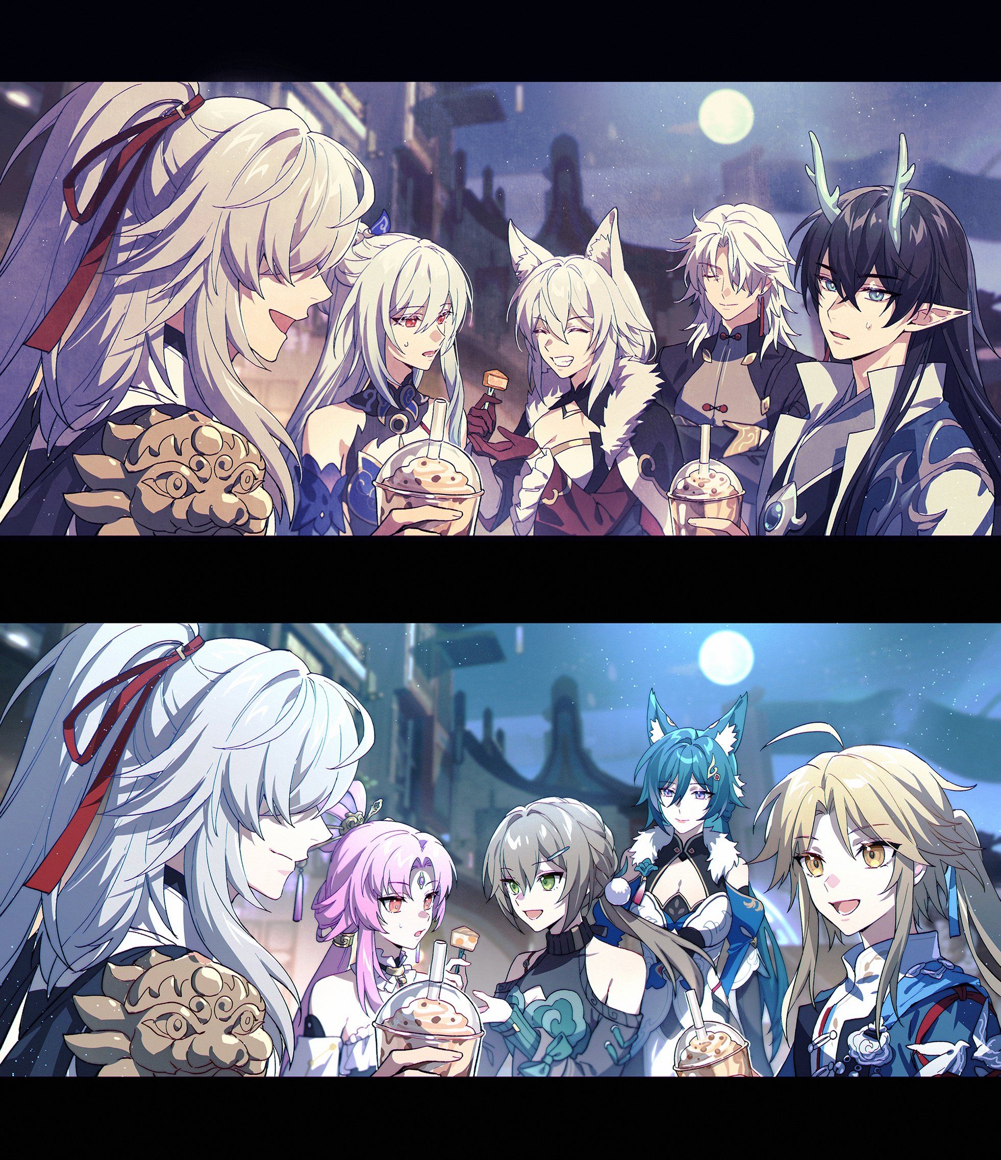 những người thân ngày xưa và những người thân ngày nay Honkai: Star ...