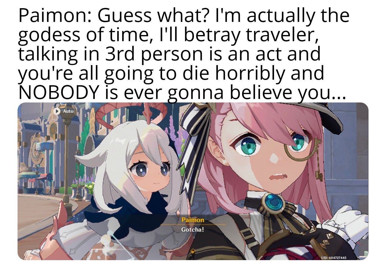 Paimon the godess of trolling! Genshin Impact | HoYoLAB