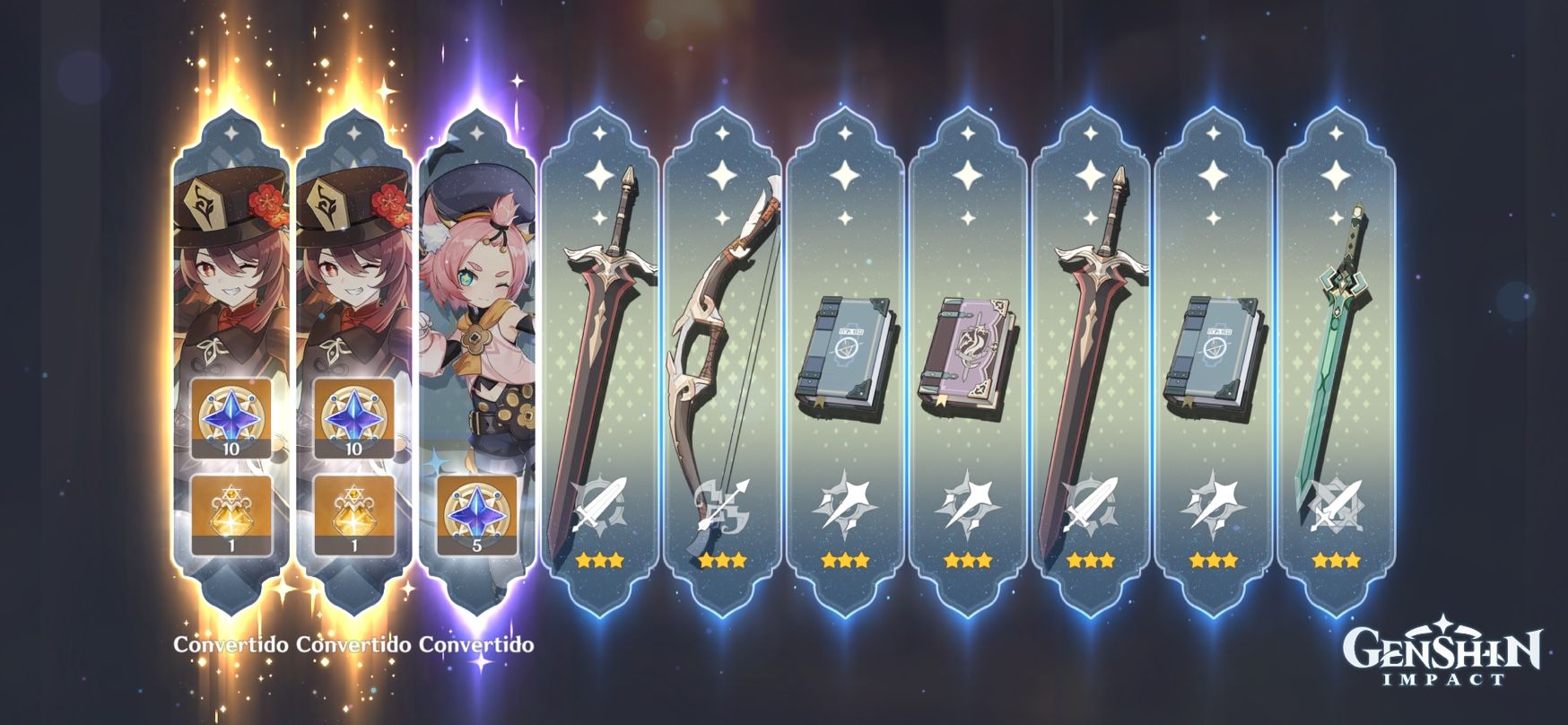 I guess I was wishing on the wrong banner Hu Tao C2 let’s go Genshin ...