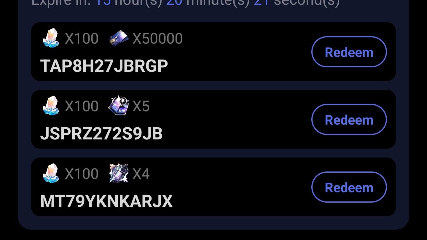 1.4 Code Redeem Button Honkai: Star Rail | HoYoLAB