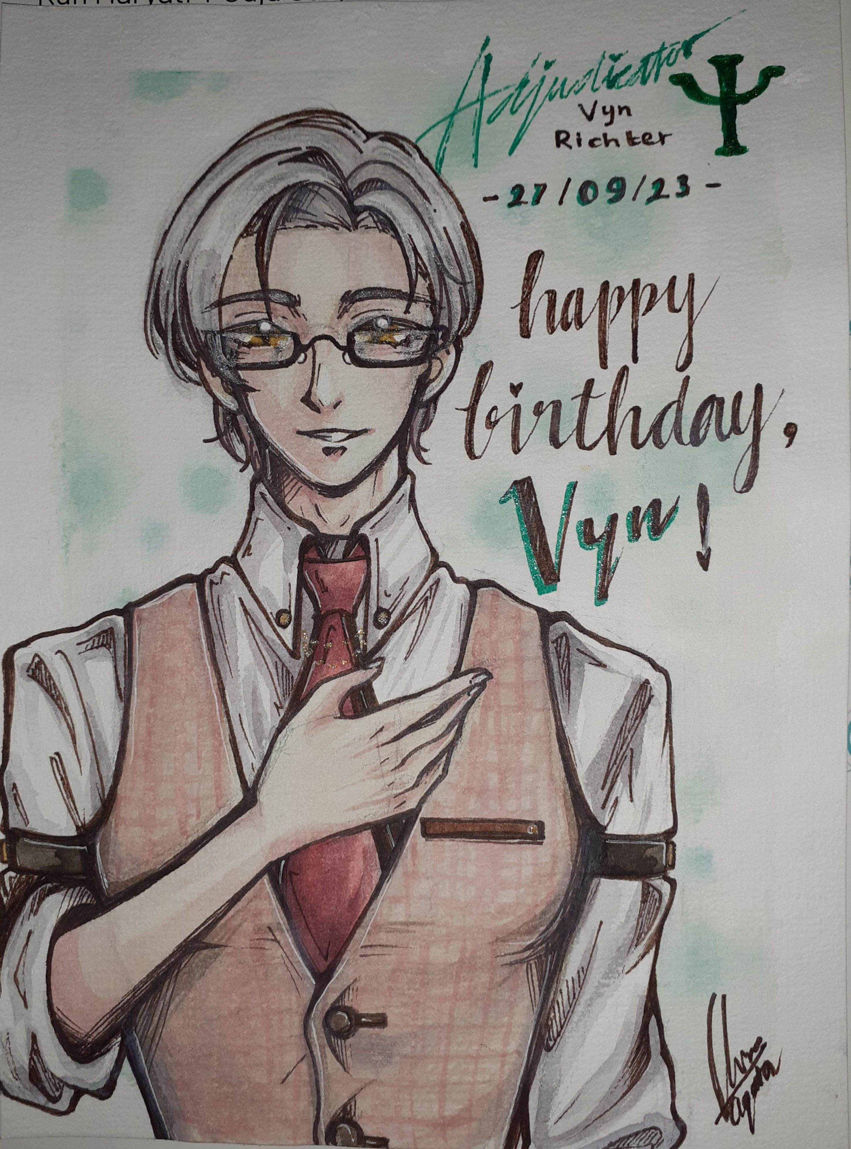 Happy Birthday, Vyn! Tears of Themis | HoYoLAB
