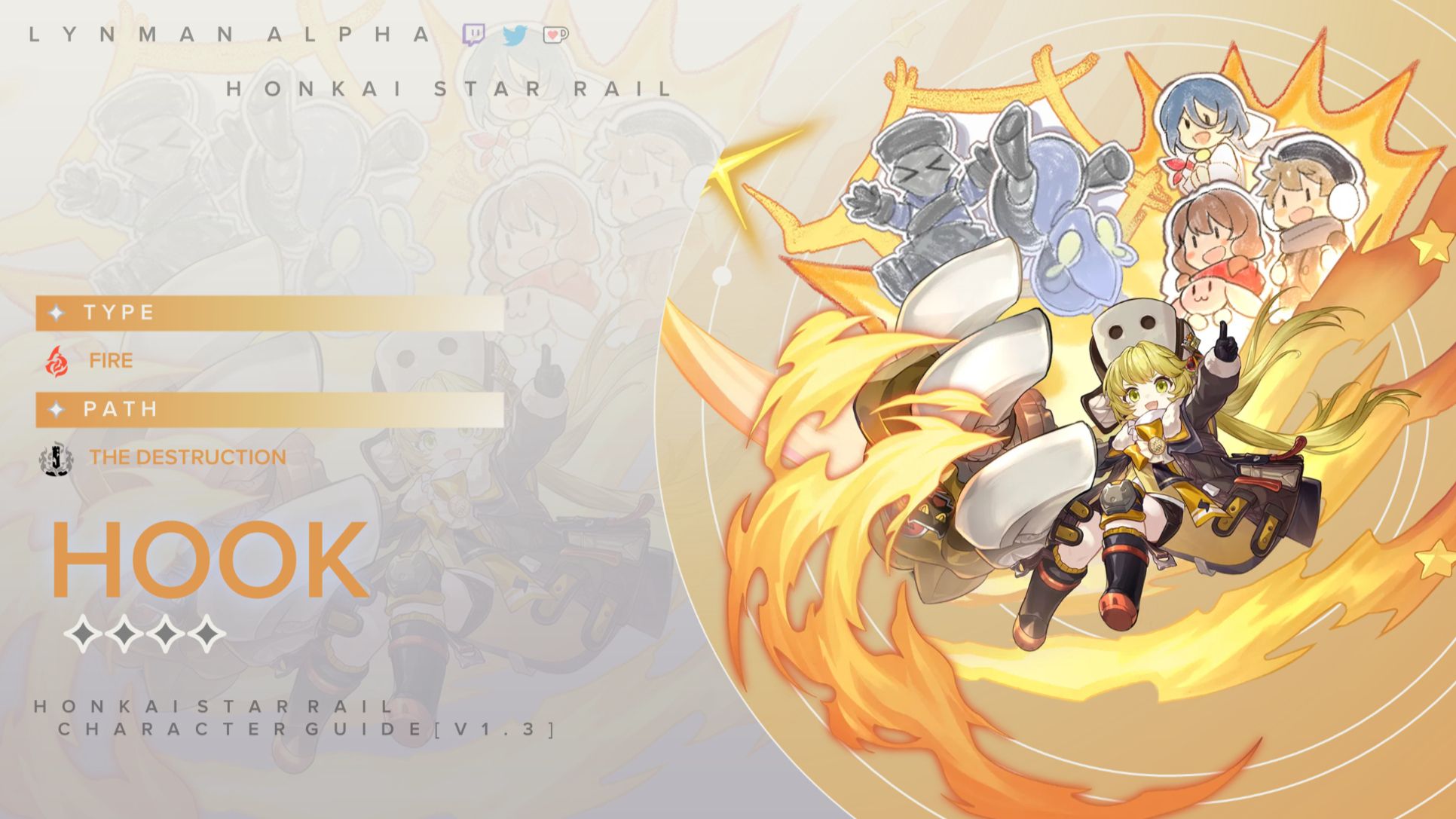 Level 100 Boss | Hook | Honkai: Star Rail Character Guide [v1.3] Honkai ...