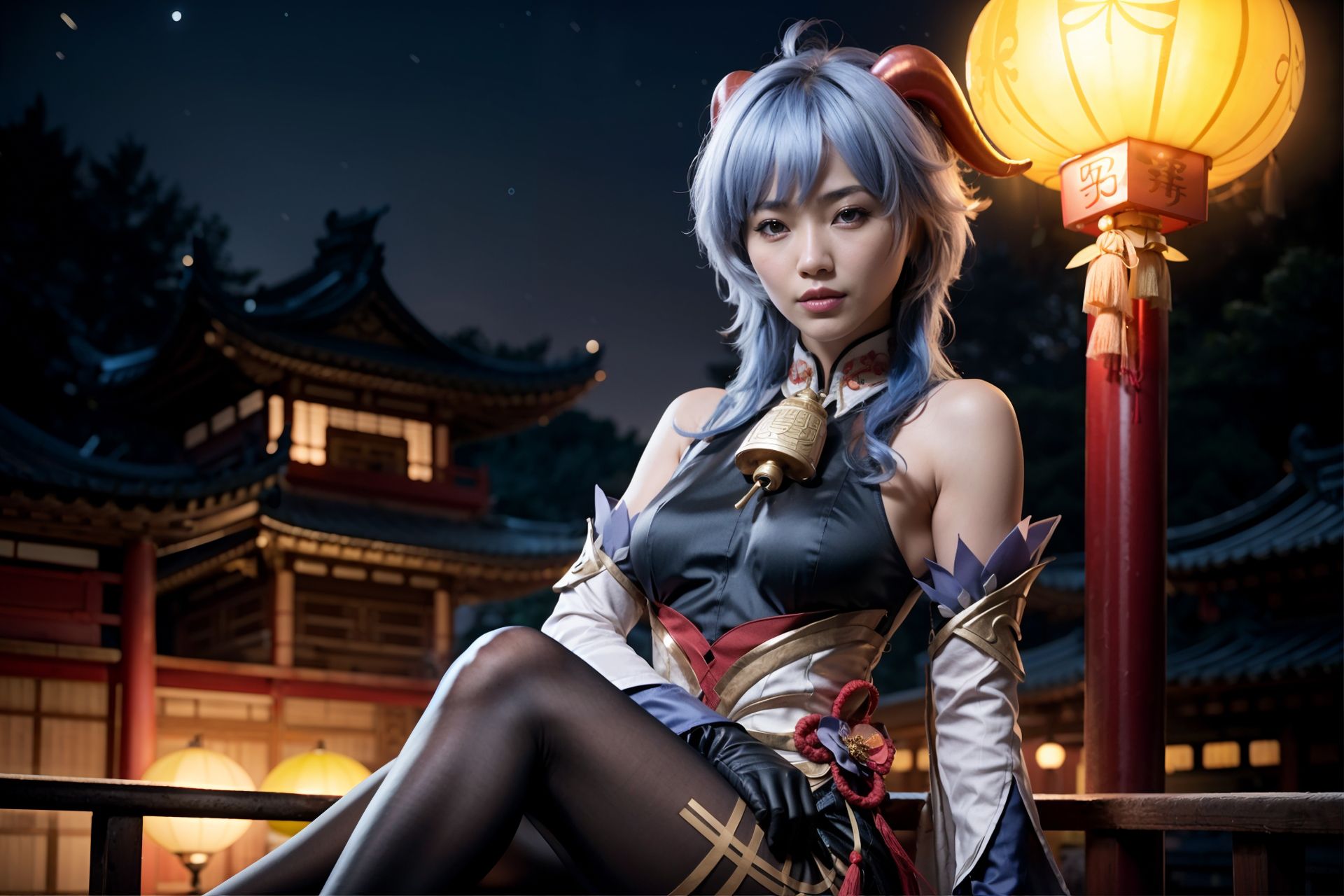 Ganyu wishing you a Happy Mid-Autumn Moon Festival! AI 3DCG Genshin Impact | HoYoLAB