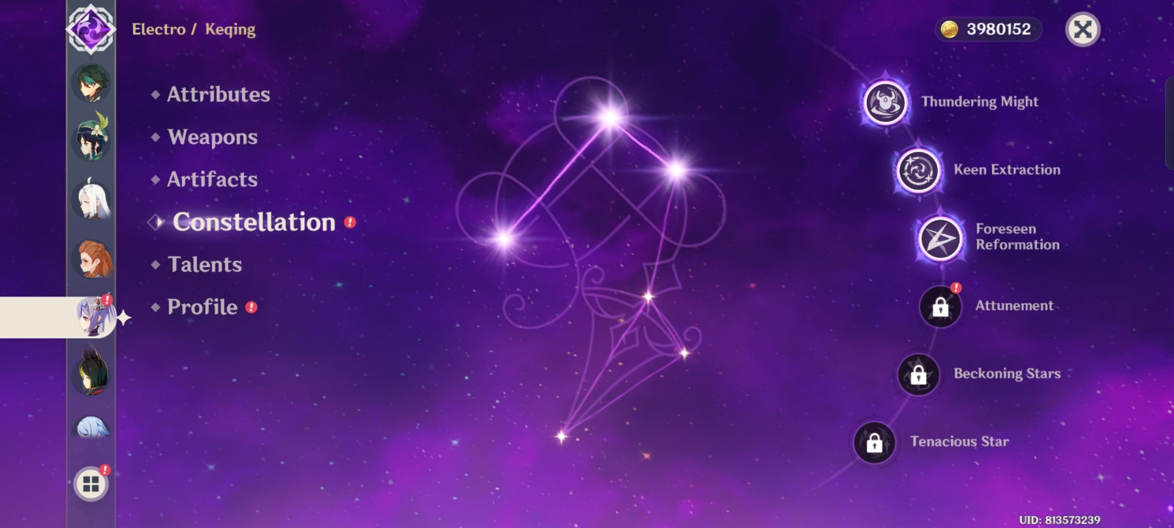 Finally i got my C'4 Keqing 🤗😊 Genshin Impact | HoYoLAB