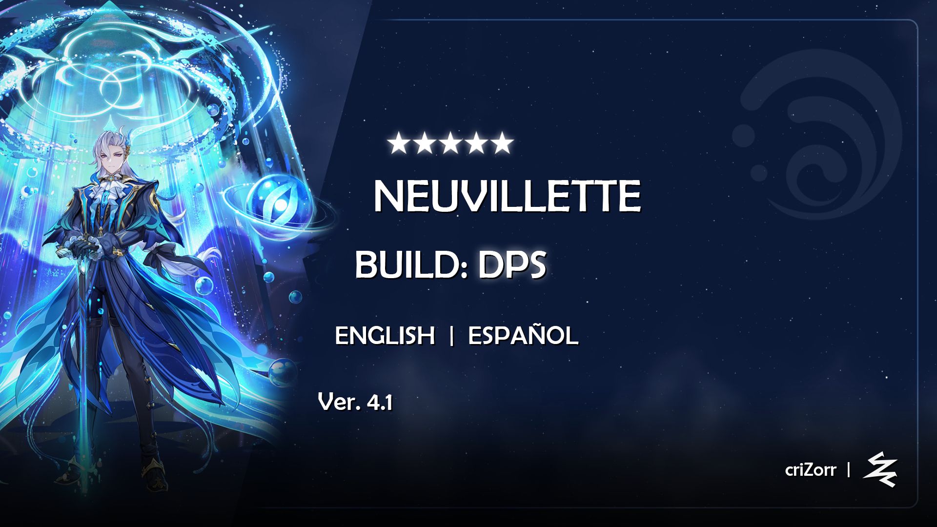 Neuvillette Build [4.1] Genshin Impact | HoYoLAB