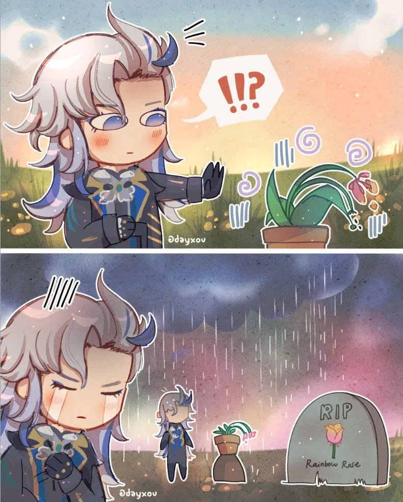 neuvillette skill: too strong water hose 🦦🌊🌹 Genshin Impact | HoYoLAB