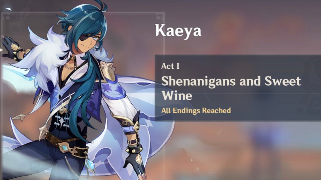 Kaeya Hangout is just soooo good!! Genshin Impact | HoYoLAB