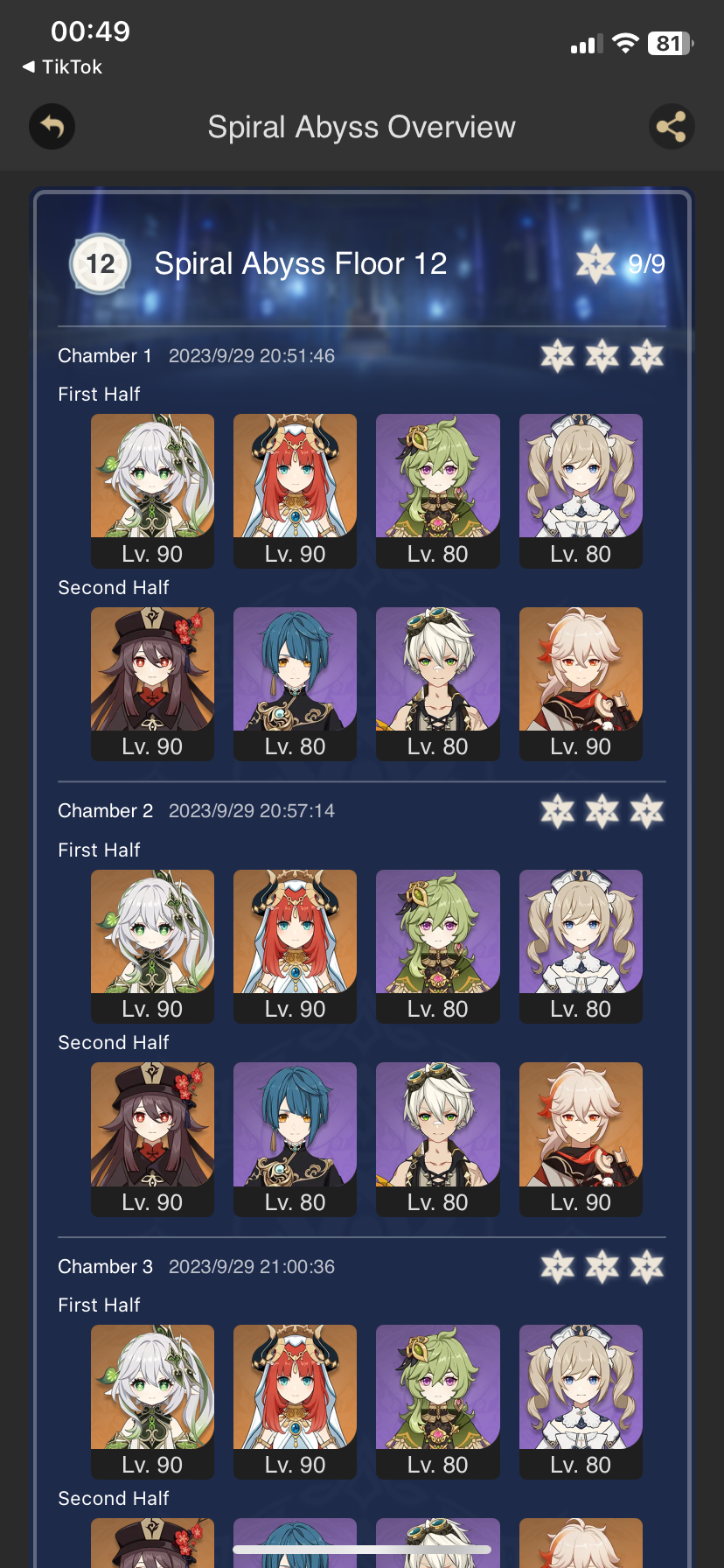 Spiral ABYSS Genshin Impact | HoYoLAB