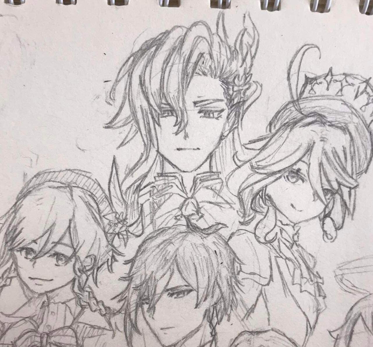 Một chút art vẽ vui Genshin Impact | HoYoLAB