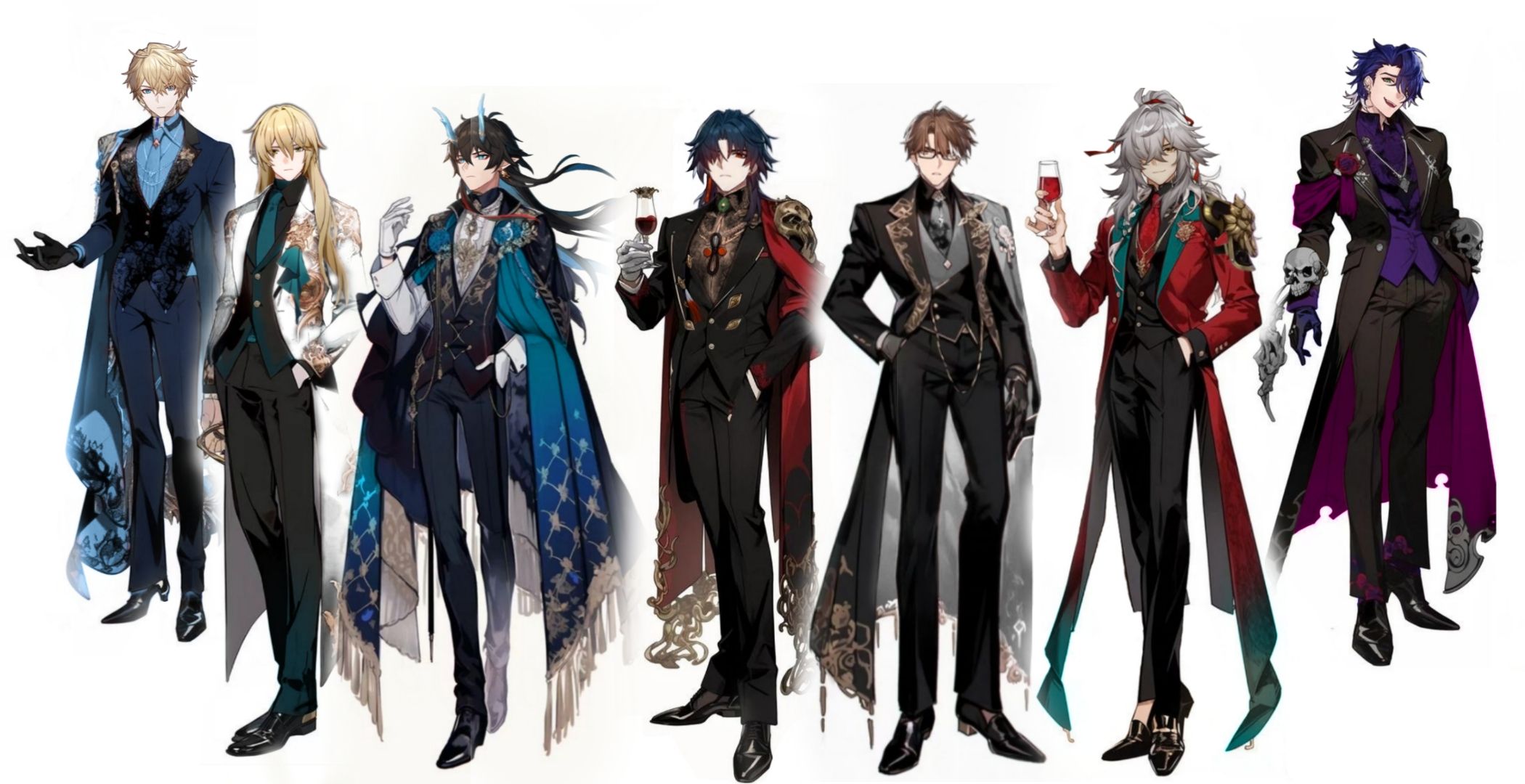 Star Rail Men Elegant Outfits edit Honkai: Star Rail | HoYoLAB