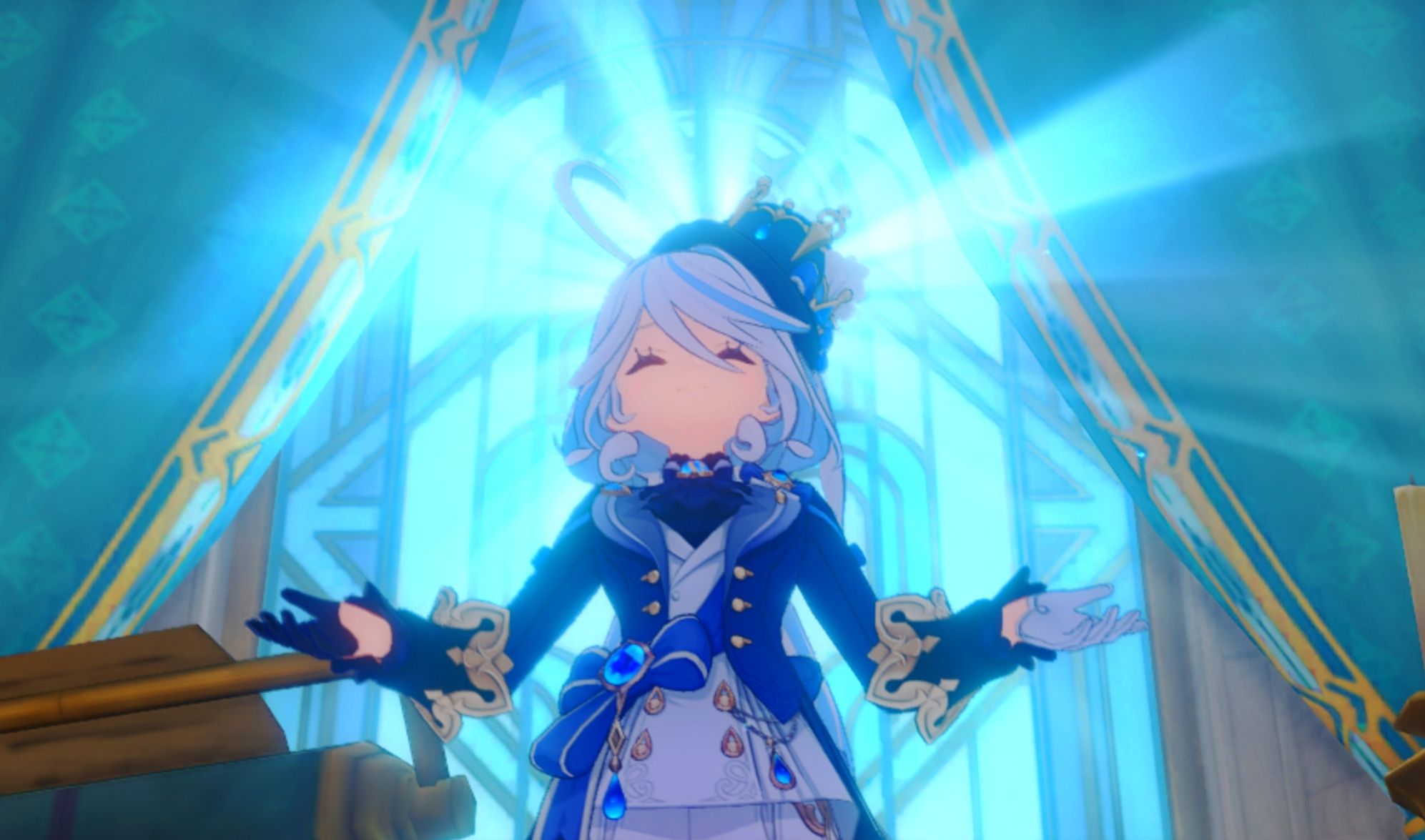 "King of the Fortress of Meropide" and "Queen of All of Fontaine". 🩵 ️ ...