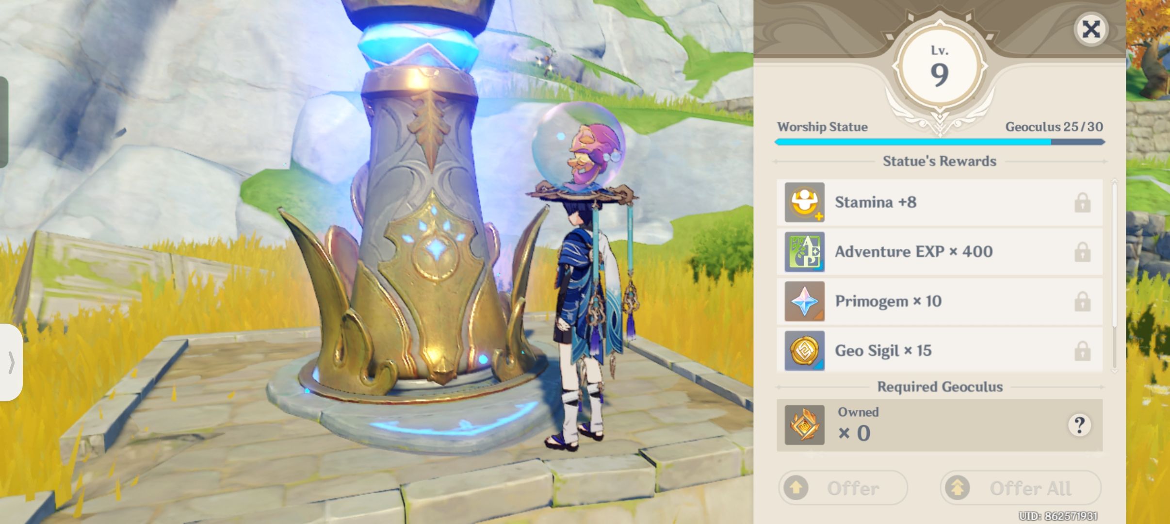 Liyue statue Genshin Impact | HoYoLAB