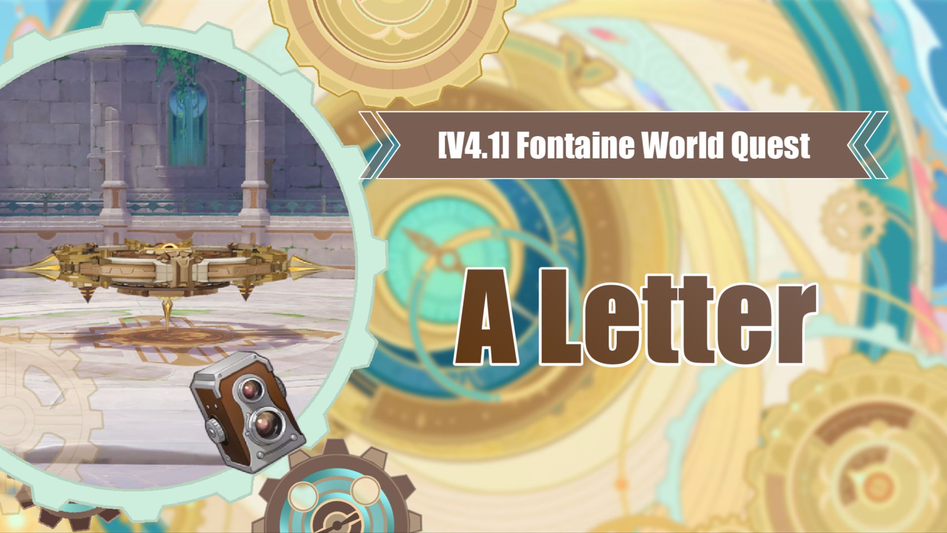 [V4.1] World Quest [A Letter] Guide Genshin Impact | HoYoLAB