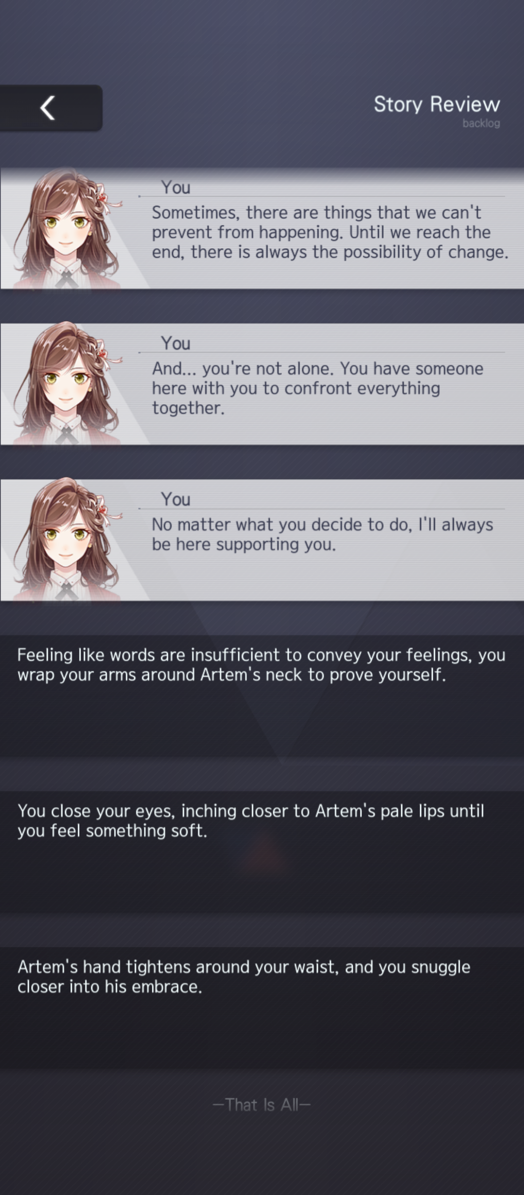 *blush* (spoiler) this scene in Artem's sweet chapter is everything!! Tears of Themis | HoYoLAB