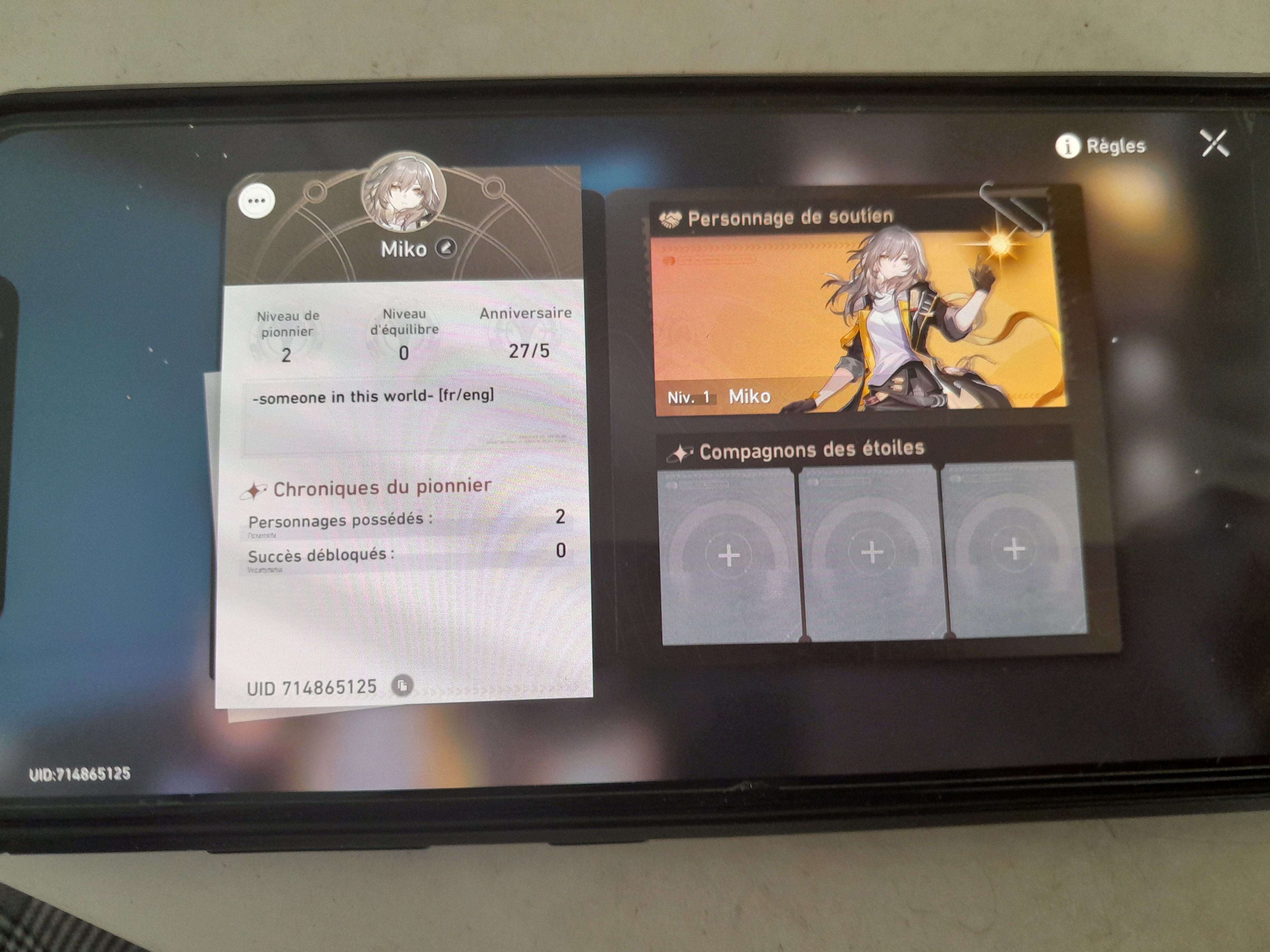 Mon uid hsr :D Honkai: Star Rail | HoYoLAB