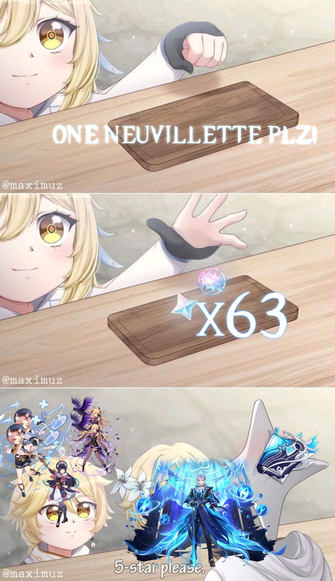 How My Neuvillette Pulls Went Genshin Impact | HoYoLAB