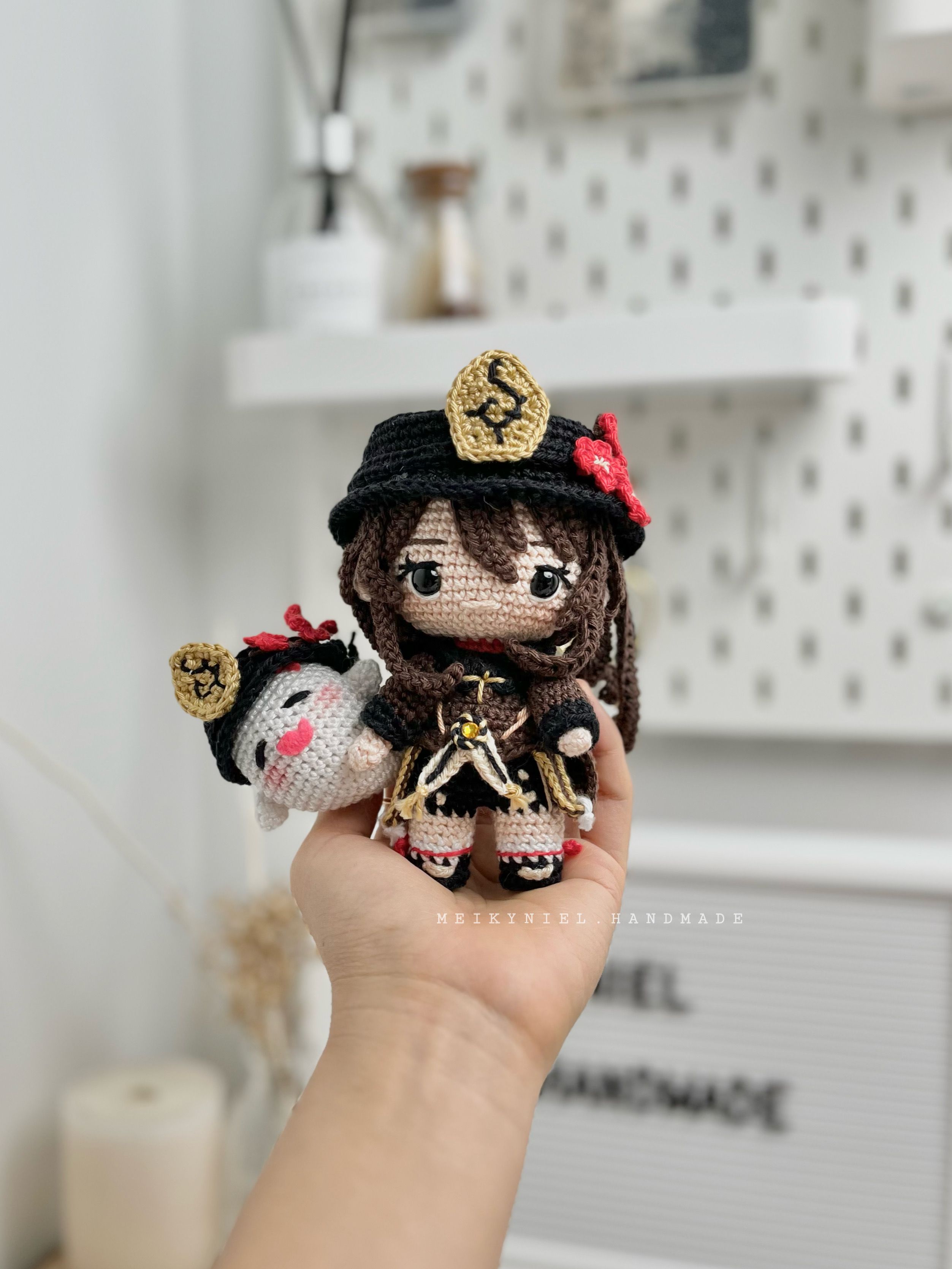 Hu Tao and Boo Tao | Crochet Amigurumi ♥️ Genshin Impact | HoYoLAB