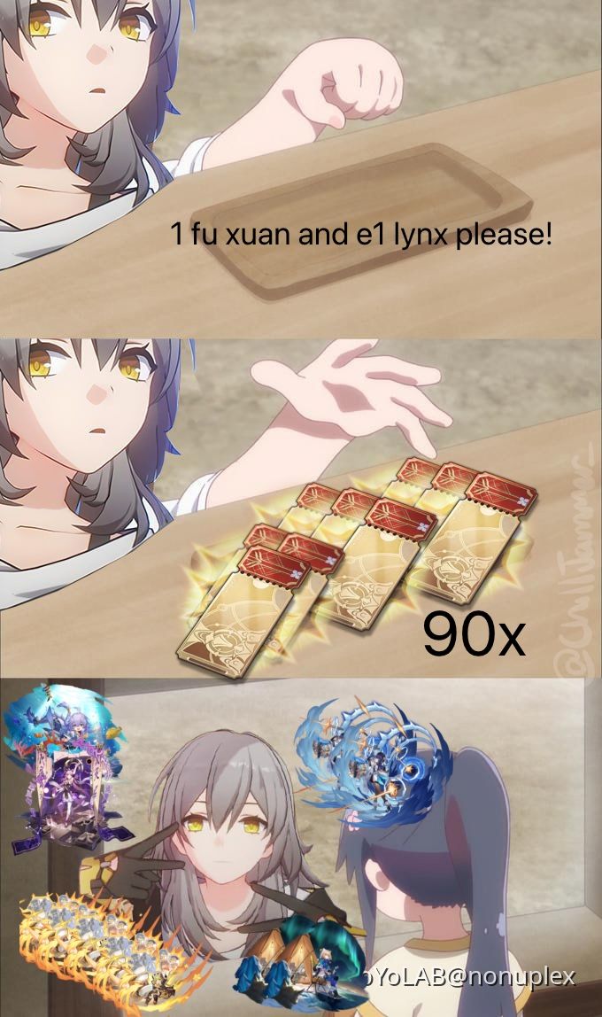 how my fu xuan pulls went Honkai: Star Rail | HoYoLAB