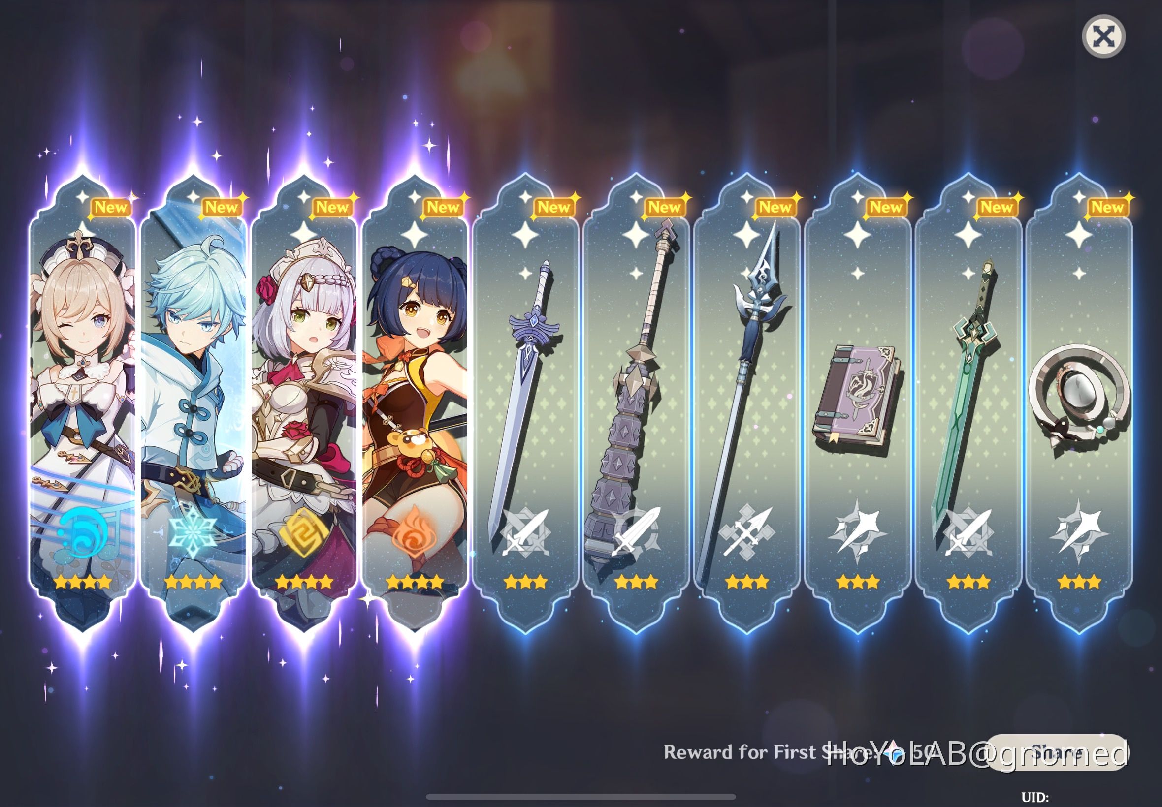 first beginners banner pull 🧍‍♂️ Genshin Impact | HoYoLAB