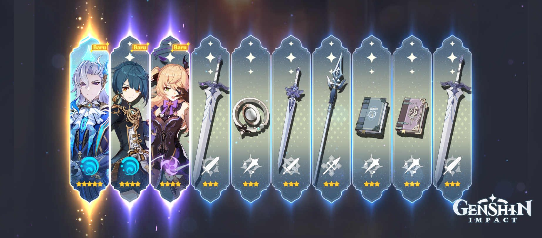 12 kali gacha dapat apa? Genshin Impact | HoYoLAB