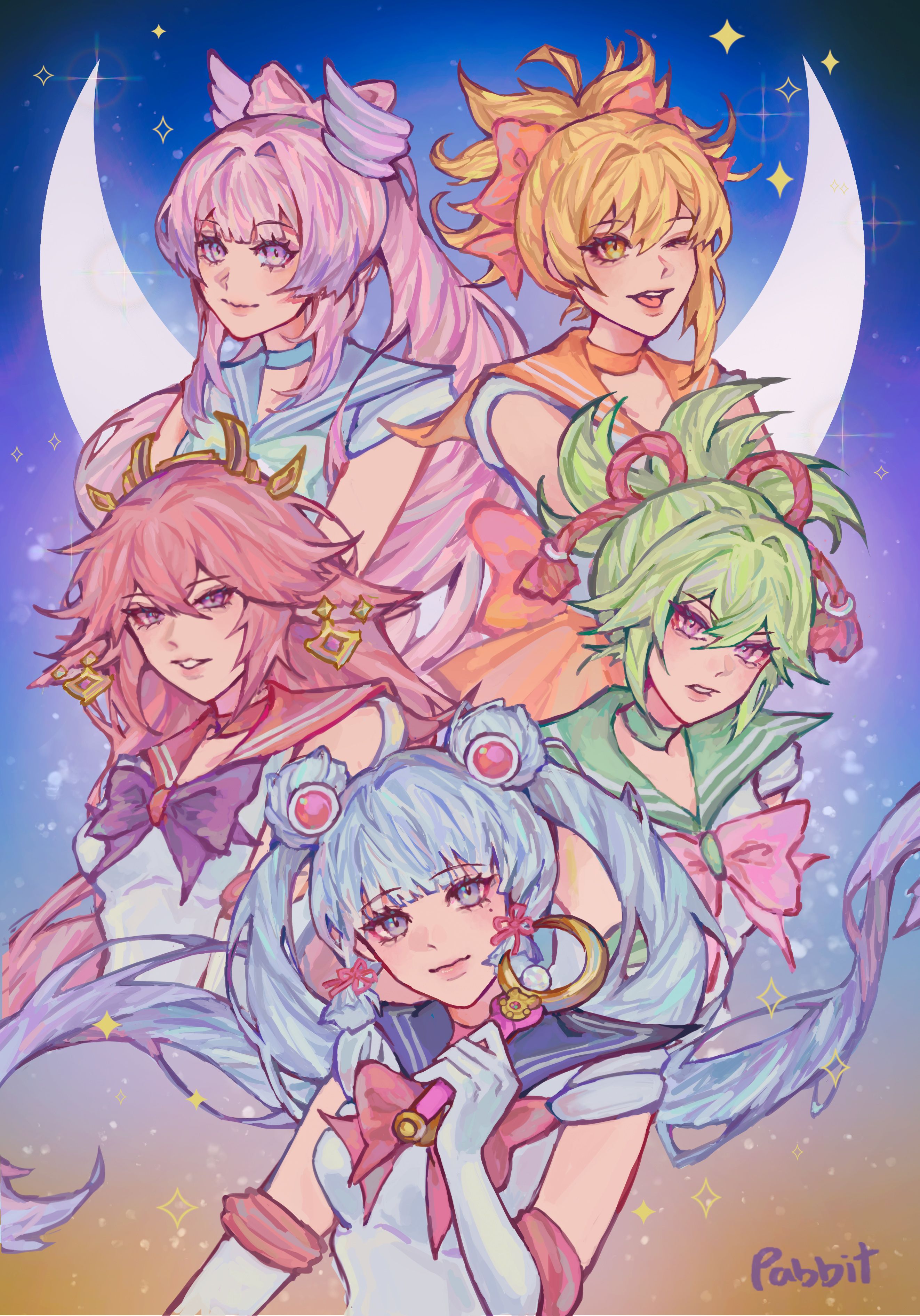 Inazuma girl X Sailor moon Genshin Impact | HoYoLAB