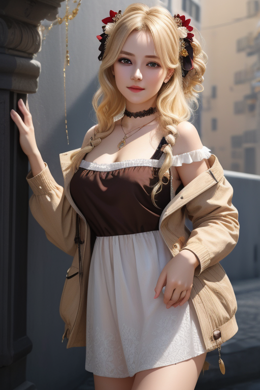 Casual Fischl ai generated Genshin Impact | HoYoLAB