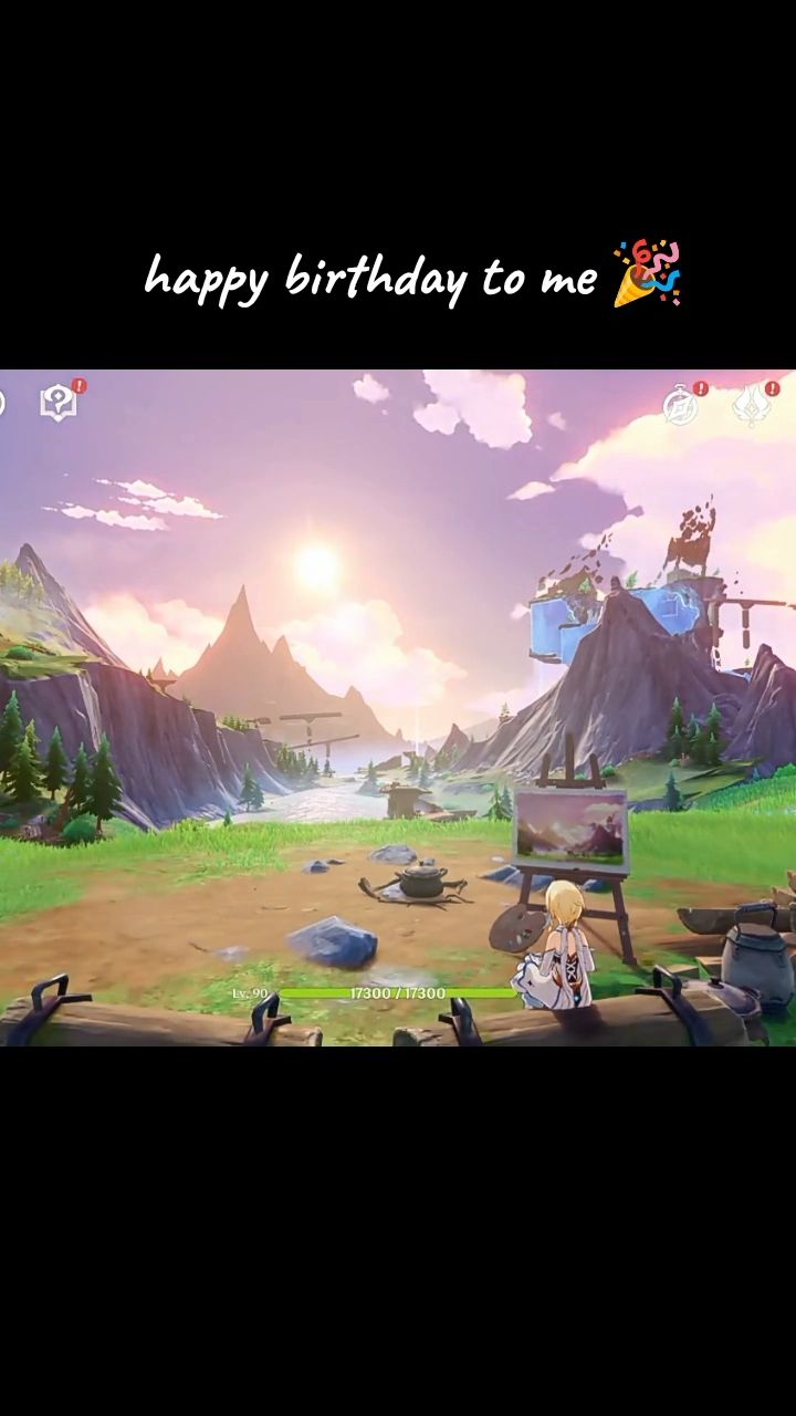 happy birthday to me 🎂 Genshin Impact | HoYoLAB