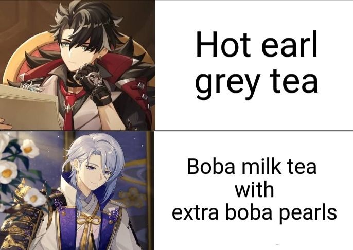 Types of tea drinker Genshin Impact | HoYoLAB
