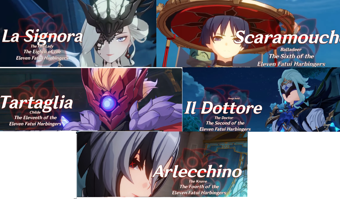 Harbinger's we have faced so far Genshin Impact | HoYoLAB