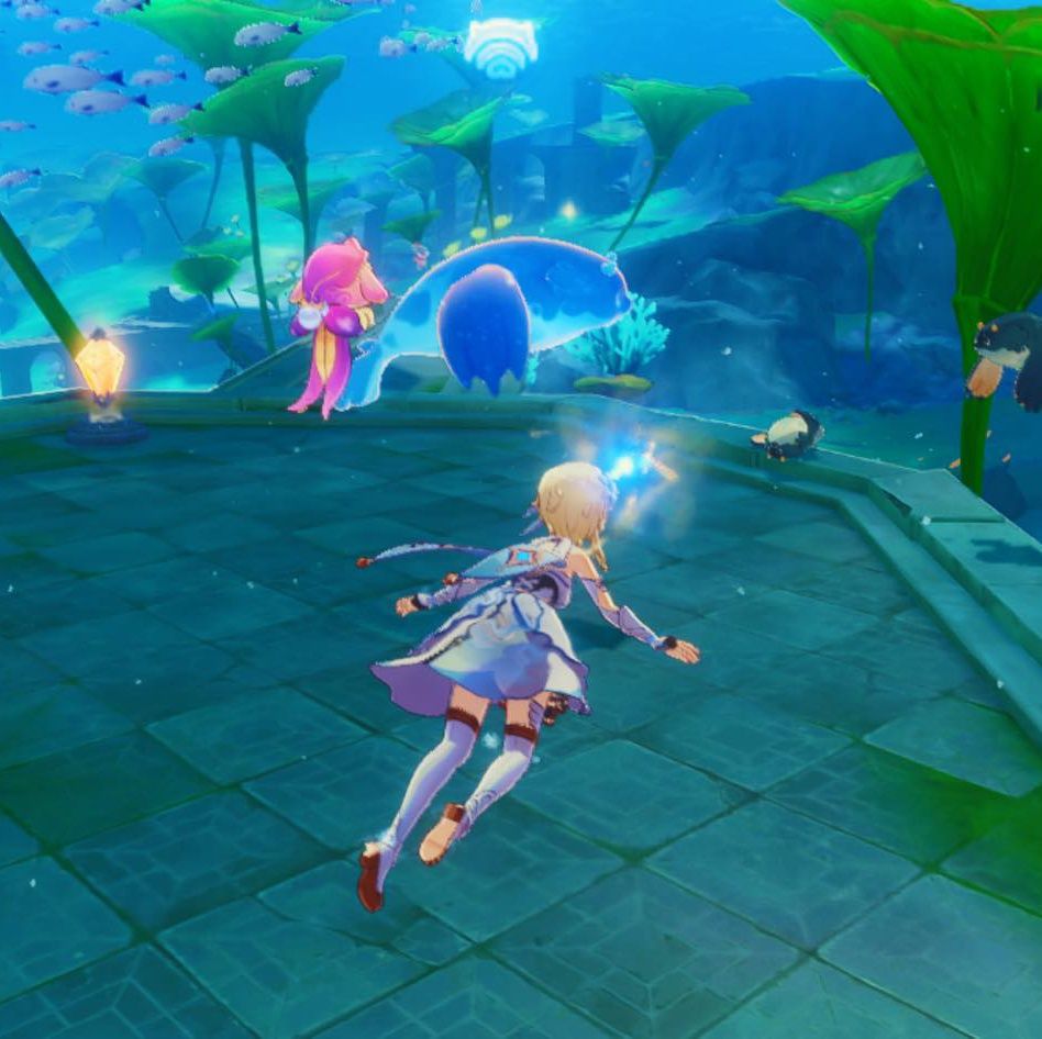 underwater exploration Genshin Impact | HoYoLAB