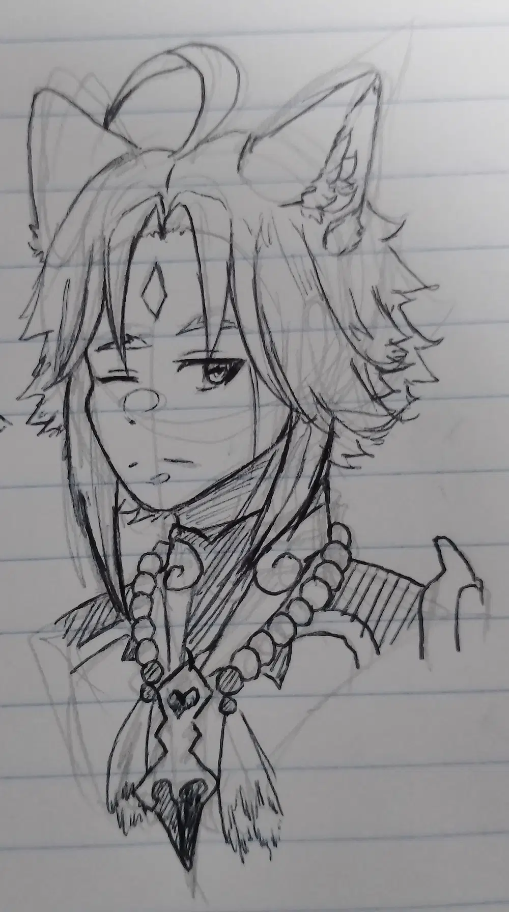 how to draw neko ears