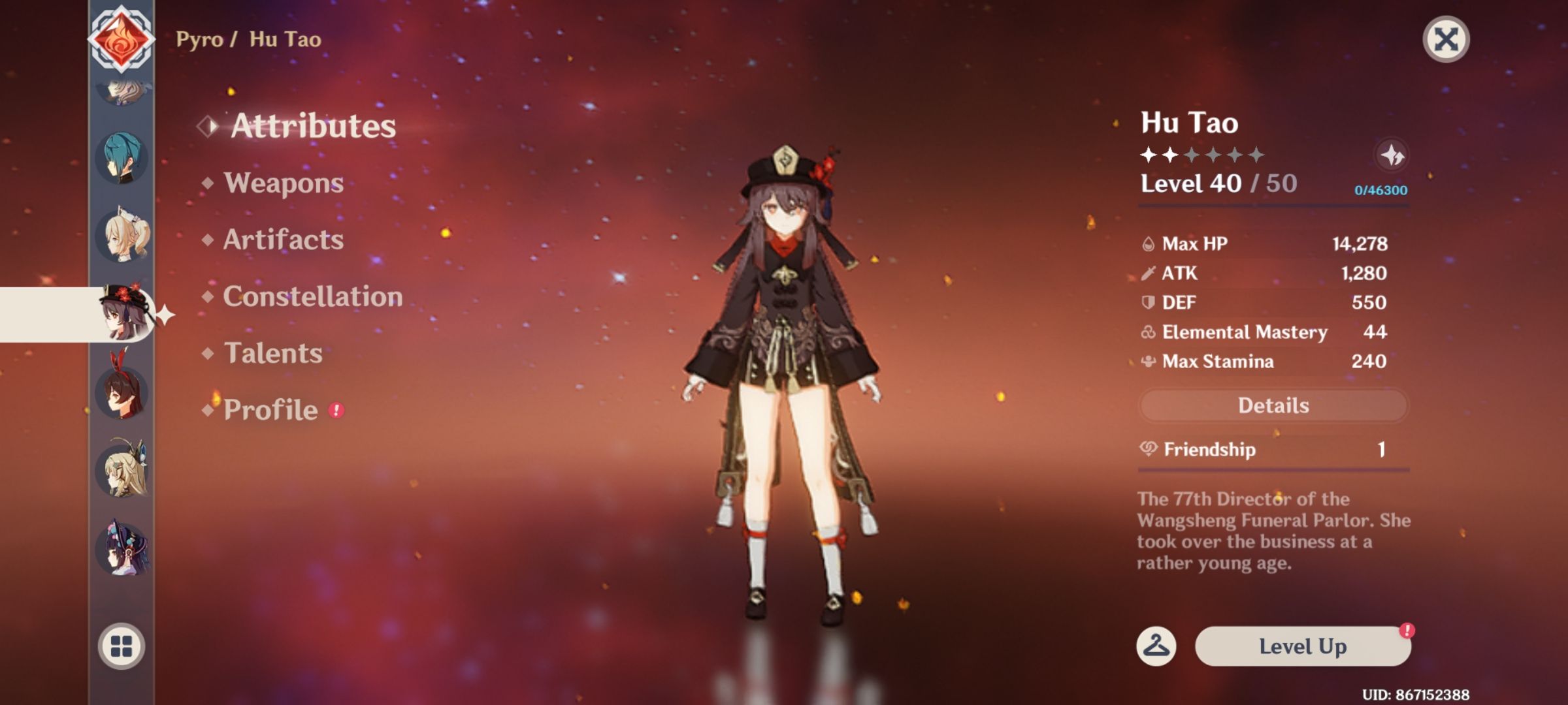 I got hutao is her build looking good?? Genshin Impact | HoYoLAB