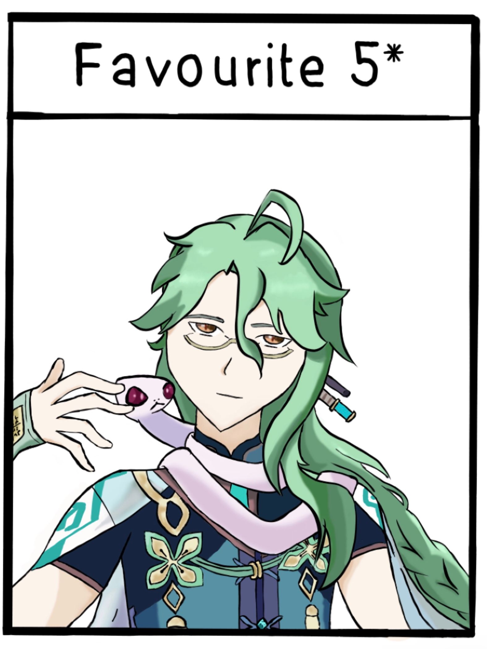 Genshin character drawing challenge #2 Genshin Impact | HoYoLAB