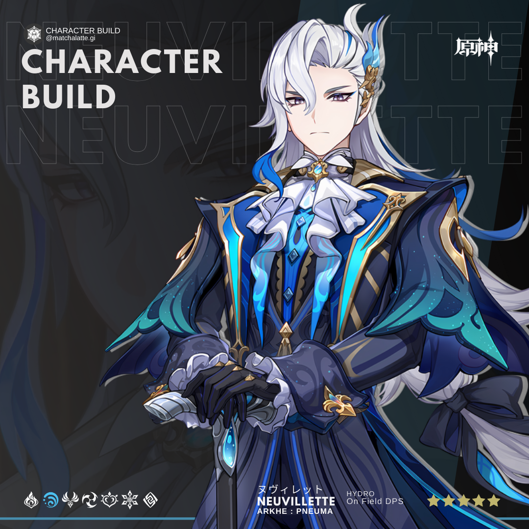 [Character Guide] Neuvillette Main DPS | Genshin Impact | v.4.1 Genshin Impact | HoYoLAB