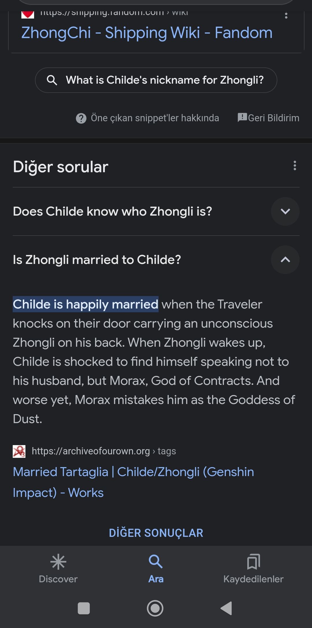 Childe'ın Zhongli'ye neden xiansheng dediğini aratırken bulduğum şeye bakın zkxkkxkdxm Genshin ...