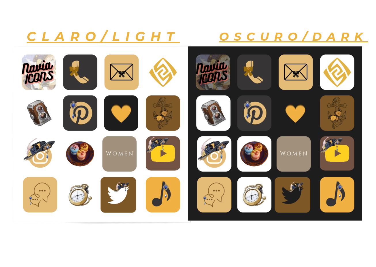 Navia wallpaper & Icons ⁠。⁠* Genshin Impact | HoYoLAB