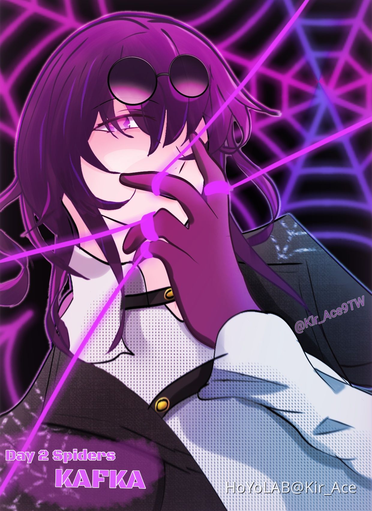 inktober2023 Day 2 Spiders KAFKA Honkai Star Rail Honkai: Star Rail ...