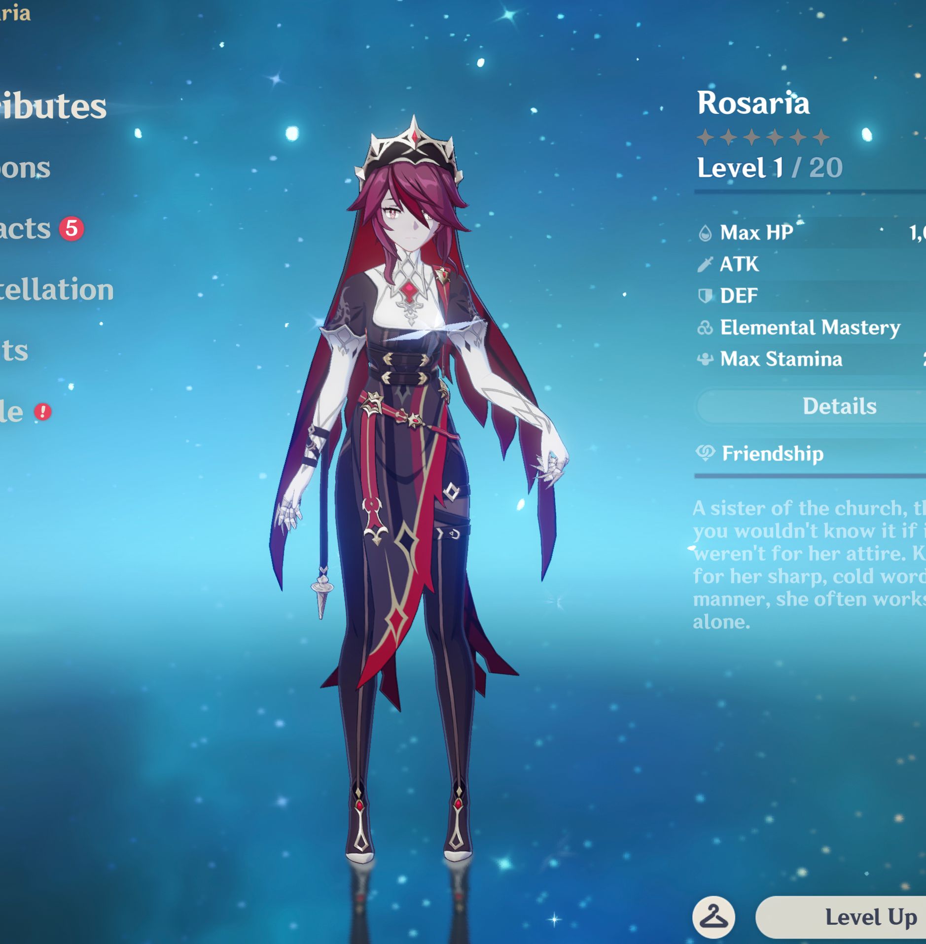 Rosaria Genshin Impact | HoYoLAB