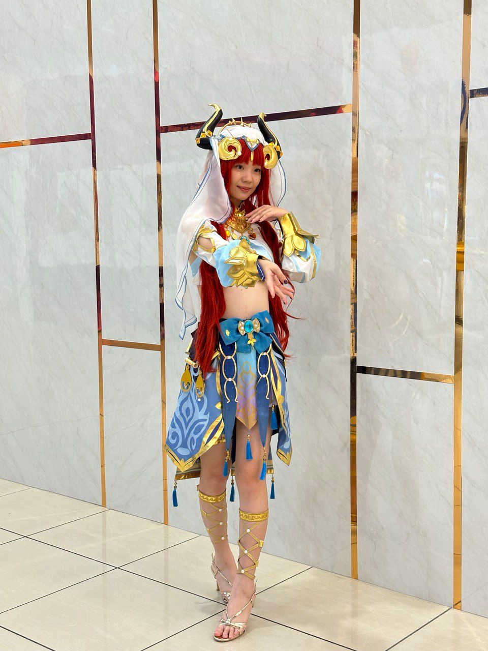 Some Nilou event cosplay (I don't dance T_T) Genshin Impact | HoYoLAB