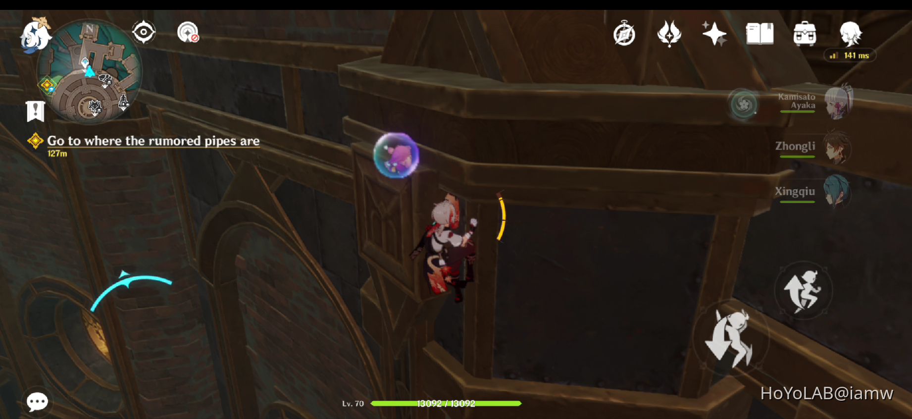 This is how you sneaky in archon quest Into the Deepwater Murk Genshin Impact | HoYoLAB