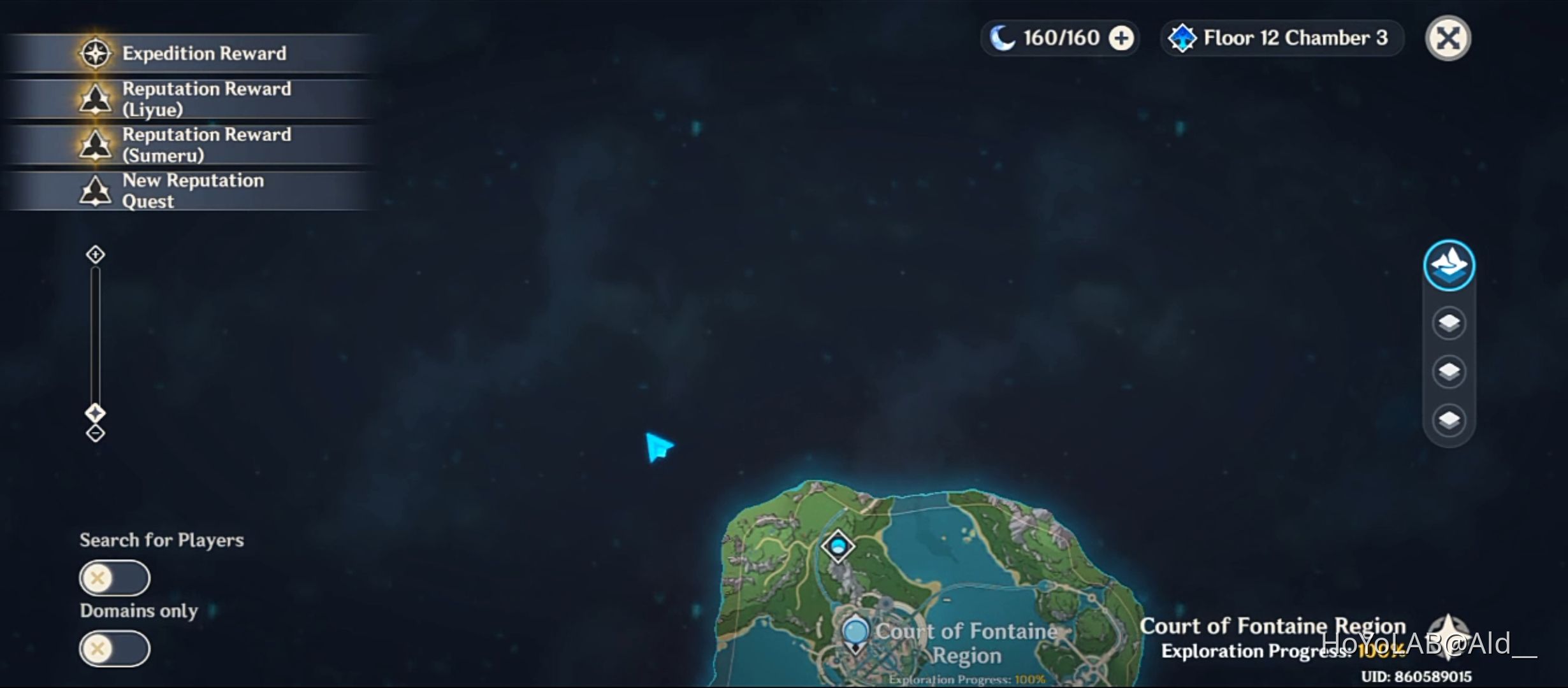 Capturing the entire map from the highest mountain peak in the game ...