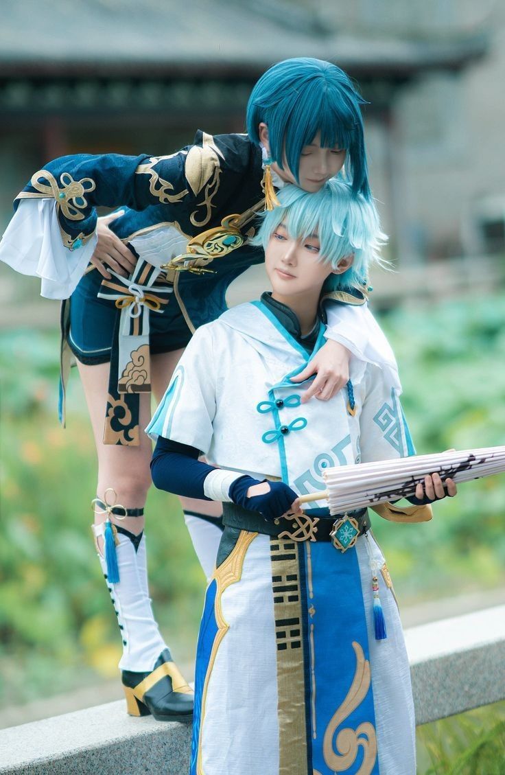 Xingqiu & Chongyun Cosplay Genshin Impact | HoYoLAB