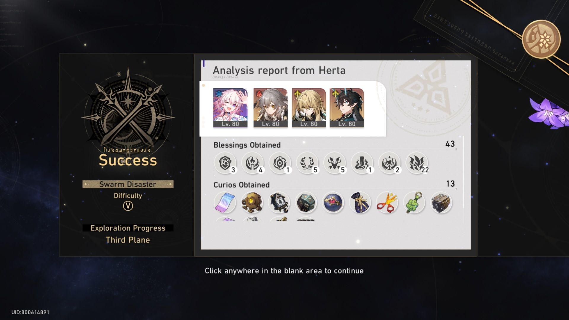 Swarm Disaster Difficulty V Honkai: Star Rail | HoYoLAB